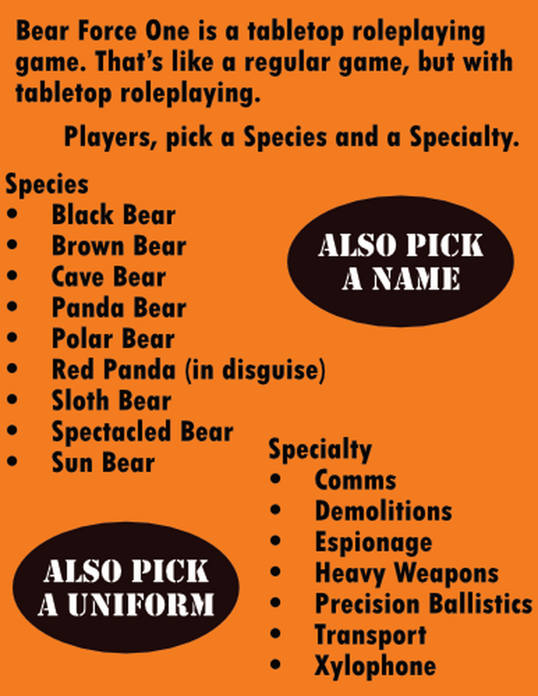 Bear Force One by kumada1