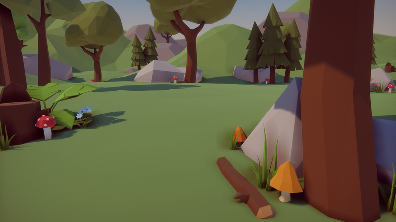 Low Poly Simple Nature Pack by JustCreate3D Low Poly Simple Nature Pack by JustCreate3D