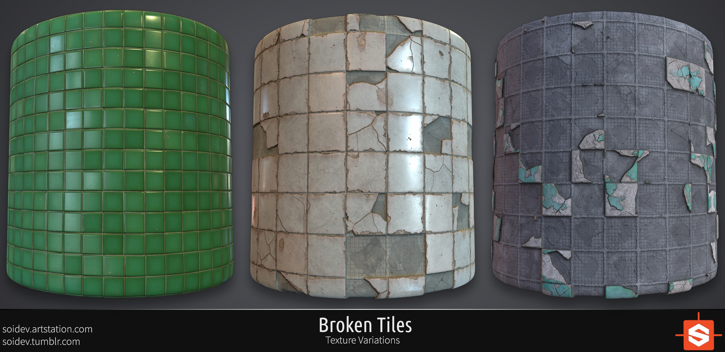 Substance Designer Material Pack #1 by SOI