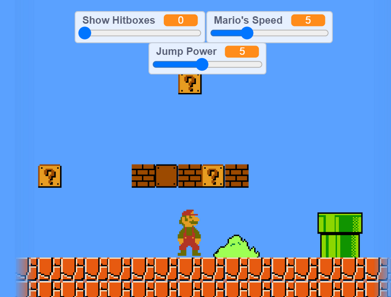 Super Mario Bros. Level 1 by johnjuegos