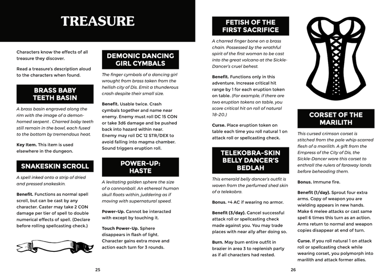 Kaldera of the Sickle-Dancer (Shadowdark) by Sersa Victory