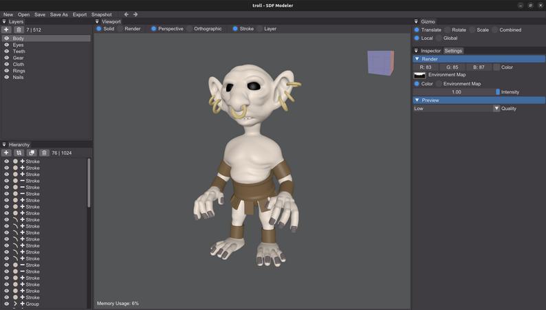 SDF Modeler by Sascha Rode