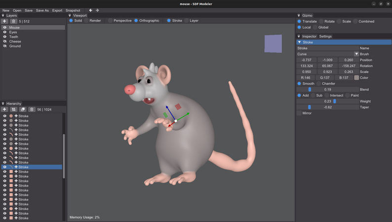 SDF Modeler by Sascha Rode