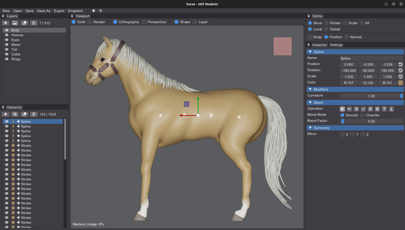 SDF Modeler by Sascha Rode