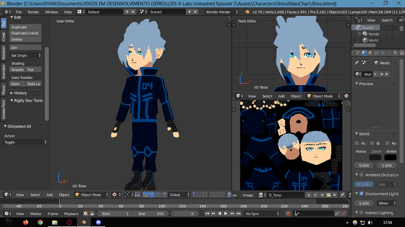 [PACK] 3D Base Character Mesh by Aether.Code!
