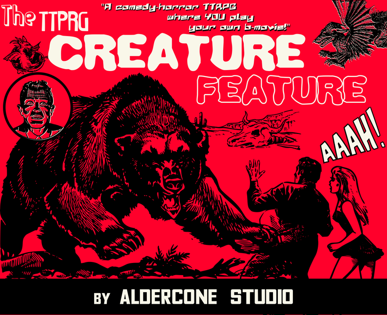 Creature Feature the TTRPG by Aldercone Studio