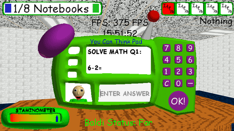 Baldi's Basics Classic Super Remastered by BaldiBCNB