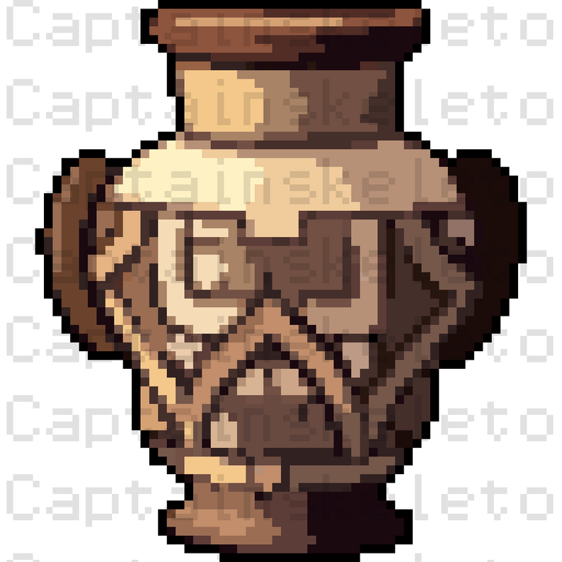 Pots assets - Pixelart / Pixel Art sprite vase pack for pixel games by ...