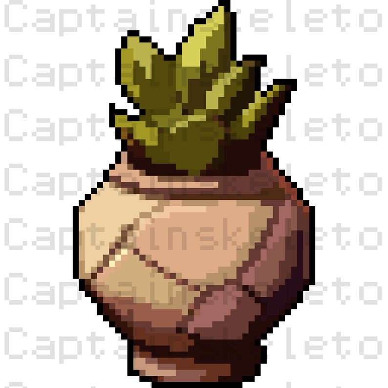 Pots assets - Pixelart / Pixel Art sprite vase pack for pixel games by ...