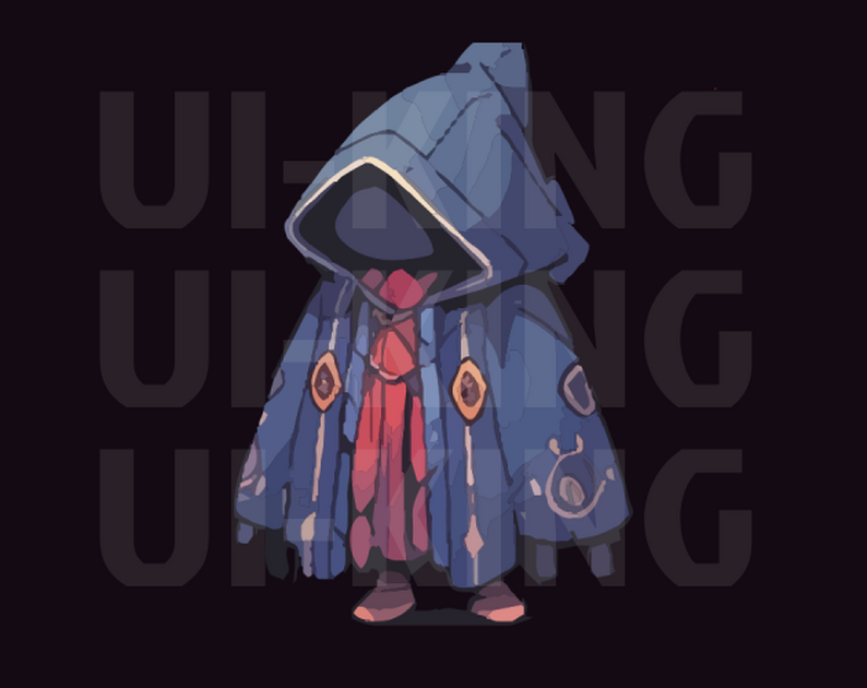 CUTE VECTOR MAGE ROBES UI by UI-KING