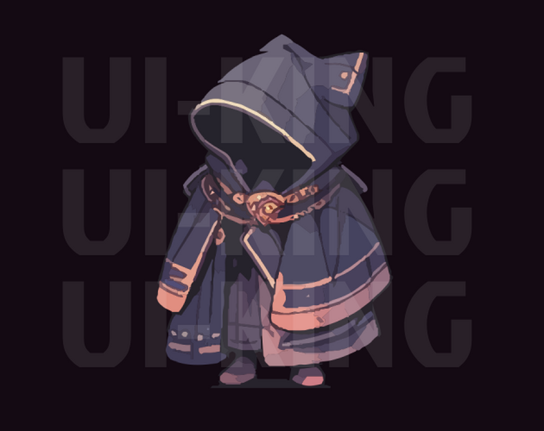 CUTE VECTOR MAGE ROBES UI by UI-KING