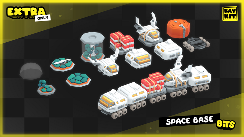 KayKit : Space Base Bits by Kay Lousberg