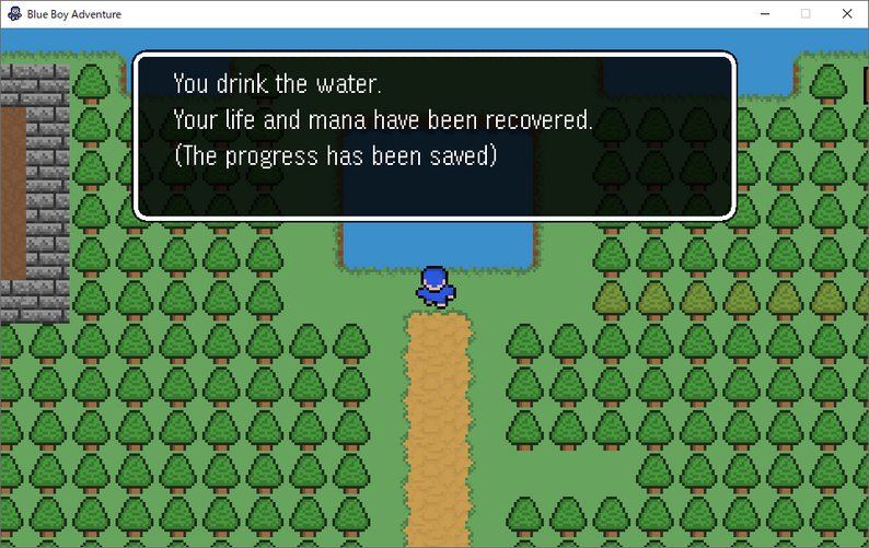 Blue Boy Adventure (Java Game) by RyiSnow