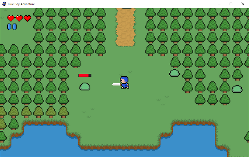 Blue Boy Adventure (Java Game) by RyiSnow