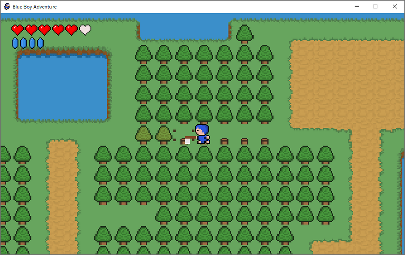 Blue Boy Adventure (Java Game) by RyiSnow