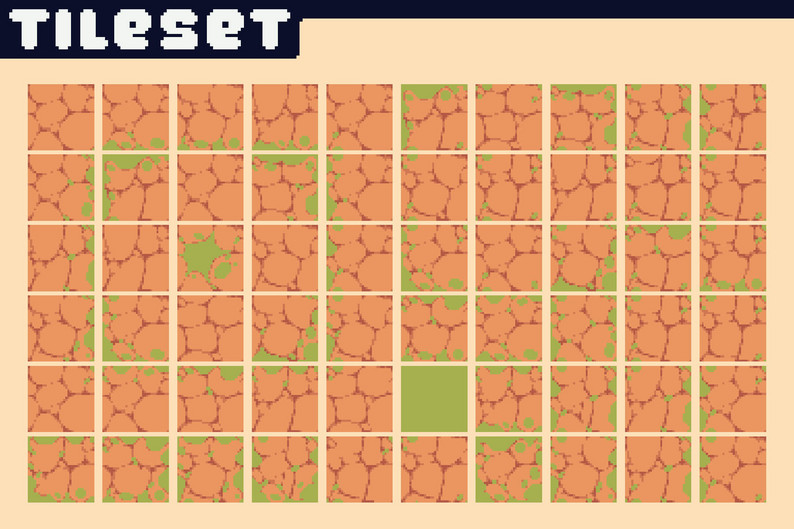 2D Tileset Pixel Art for TD Free Pack by Free Game Assets (GUI, Sprite ...