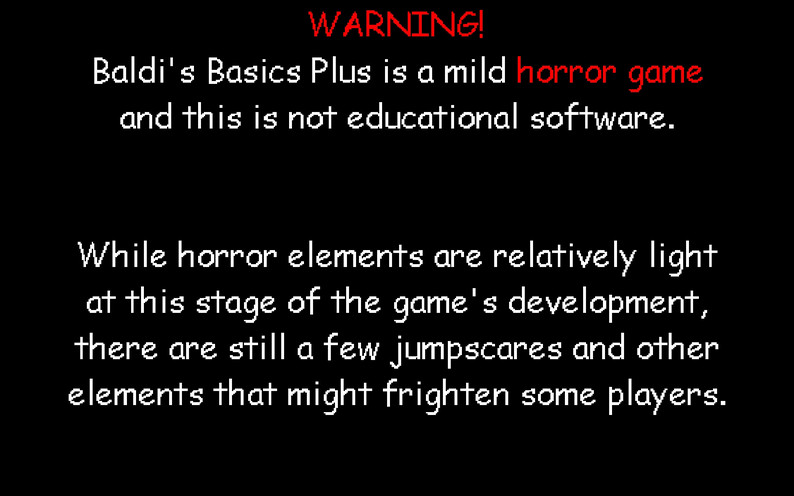 Baldi's Basics Plus For Android by Baldi V2.0