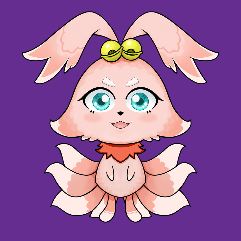 Peachie PNGtuber avatar by FinFiWorks