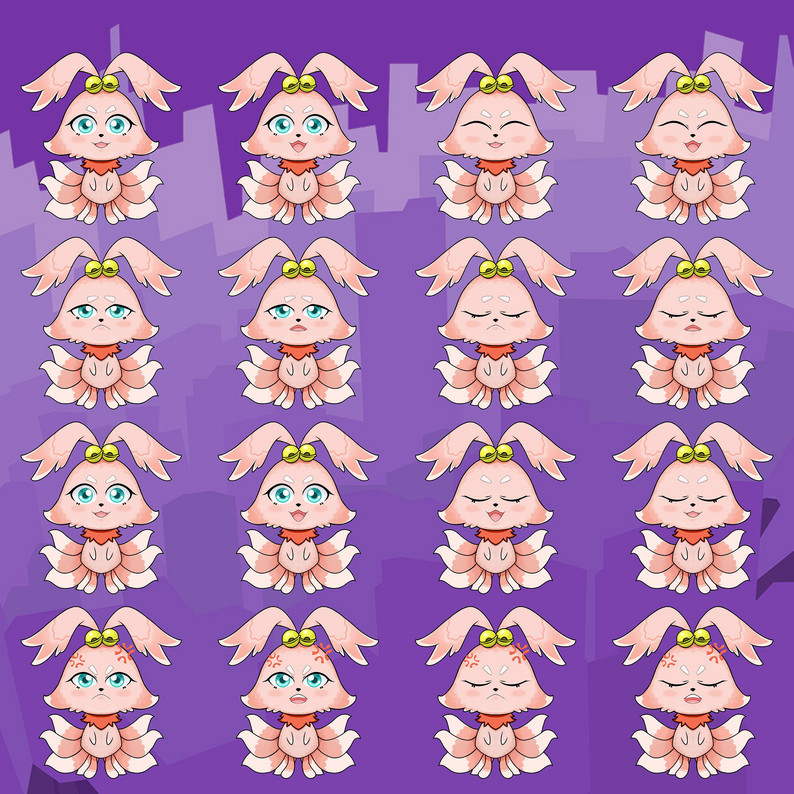 Peachie PNGtuber avatar by FinFiWorks