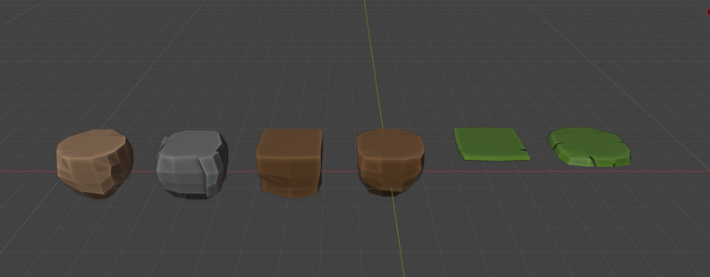 Low Poly Platformer Tiles - Ground by Jonathan G