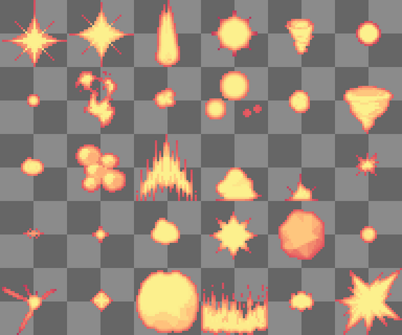 Retro Impact Effect Pack 4 by BDragon1727