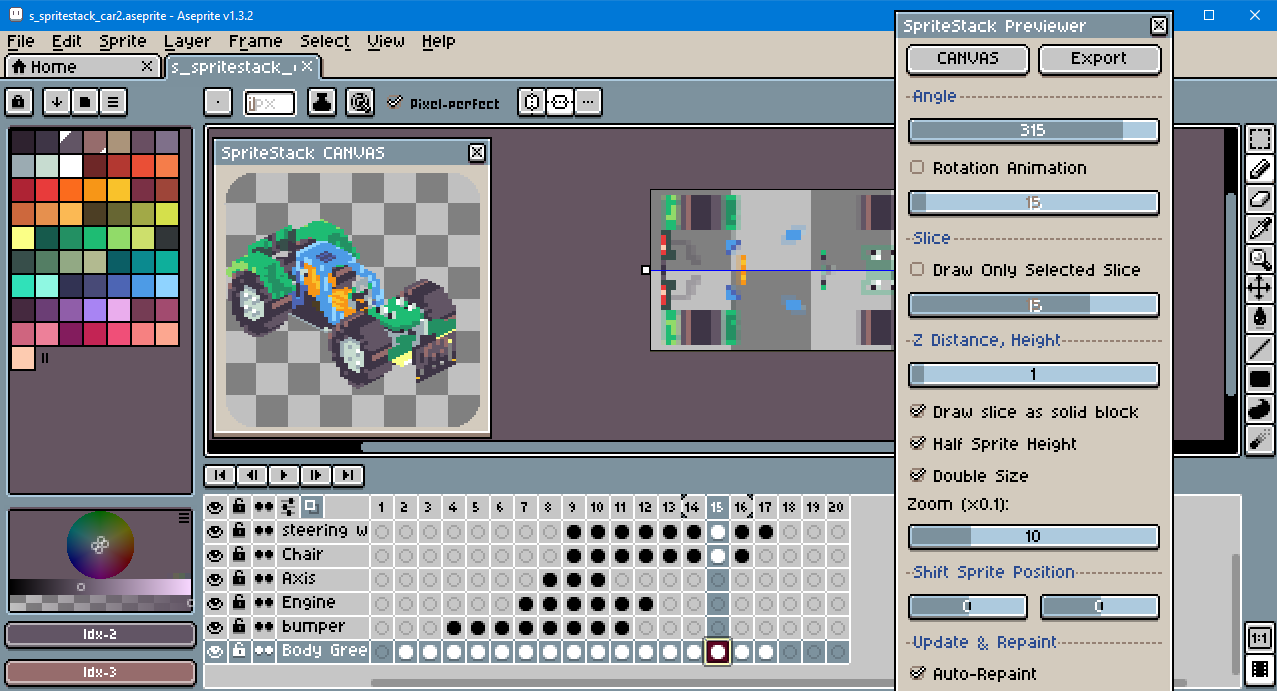 SpriteStackEd by DarkDes