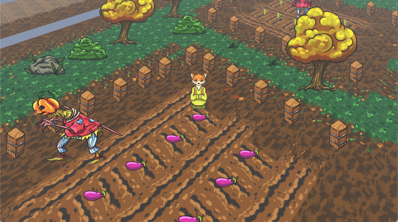 Farm 2D Pack - Harvest Fox by OlaskaArt