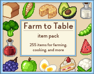 Farm to Table Item Pack by Linnet