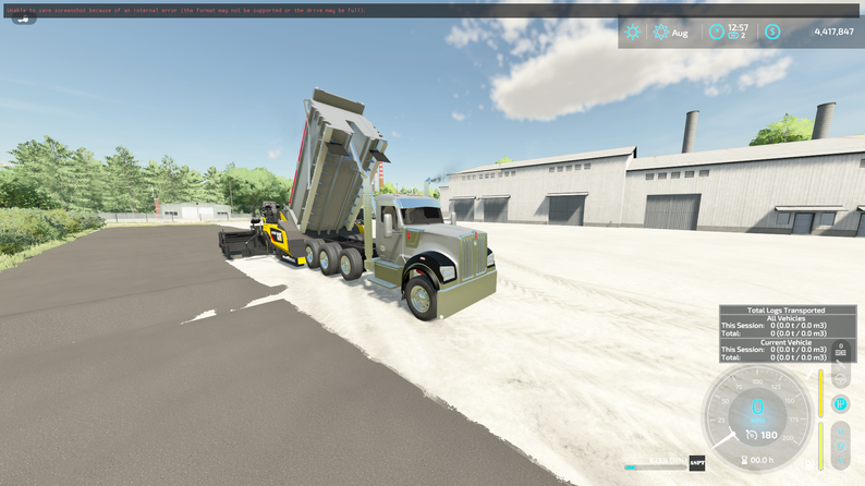 FS22 CAT AP1055F Paver Fix by PierceCustomGaming