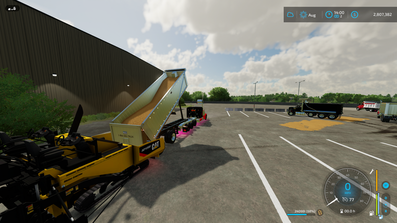 FS22 CAT AP1055F Paver Fix by PierceCustomGaming
