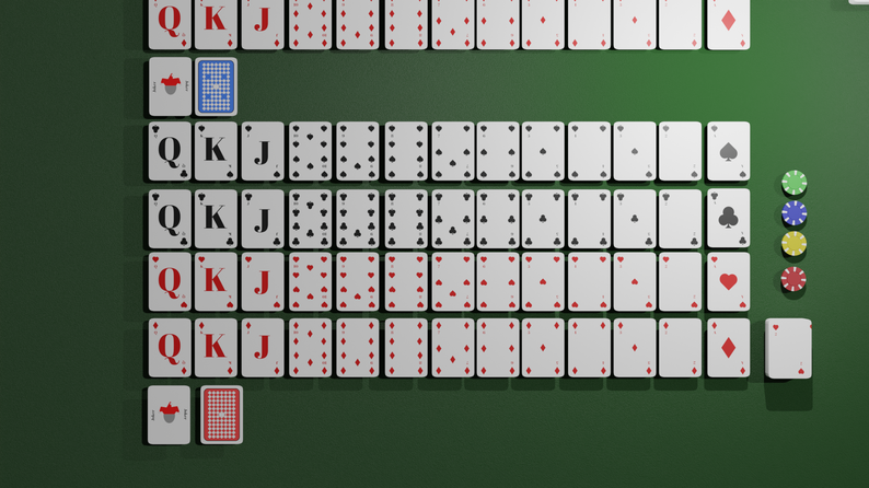 Ultimate 3D-Playing card asset pack by AarniTuli