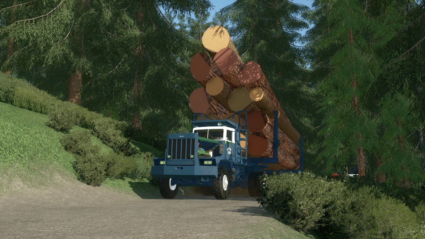 V1.1 - FS22 Hayes HDX Logging Truck by Elk Falls Logging