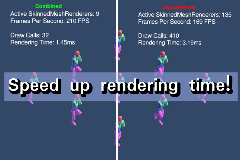 SkinnedMesh Combiner | Unity Asset by awtdev