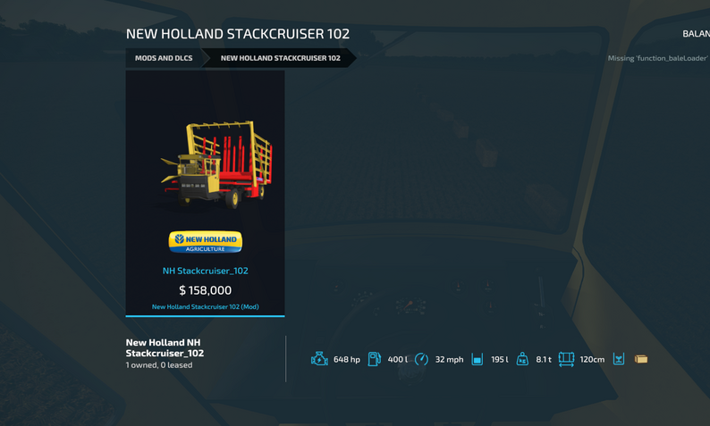 New Holland StackCruiser 102 by Keith's Edits