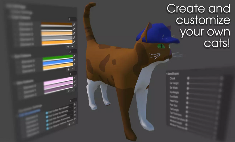 Create a Cat - Cat Generator | Unity Asset by awtdev