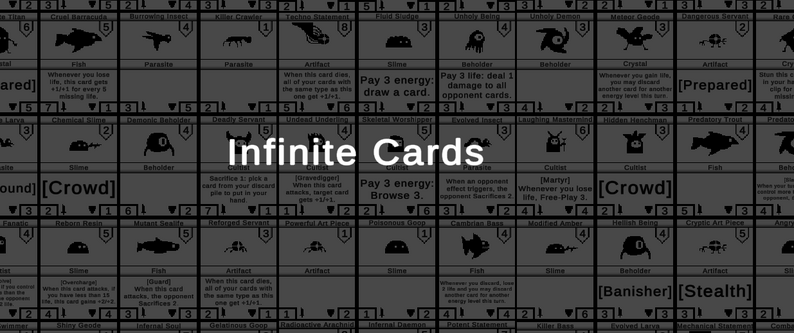 Infinite Cards by Firevein