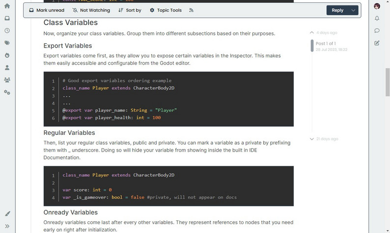 Godot Community App by godot.community