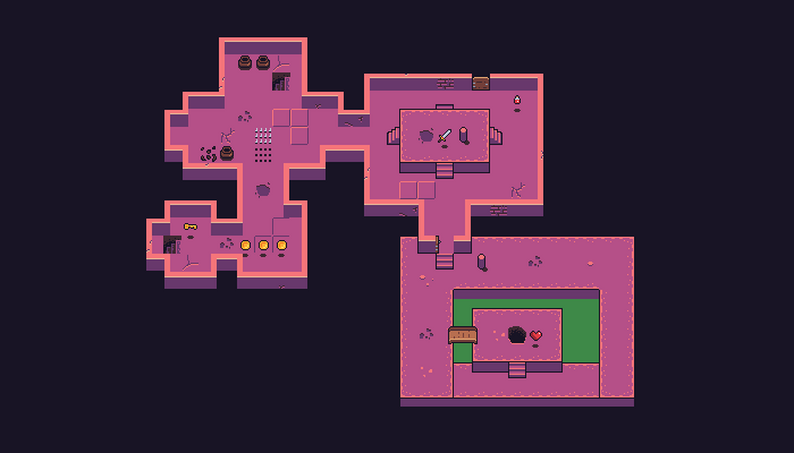 Free CC0 Top Down Tileset Template Pixel Art by RGS_Dev