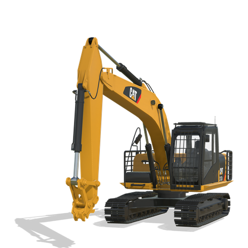 FS22 Cat C/D Series Excavator Pack by GEM Group Modeling & Edits