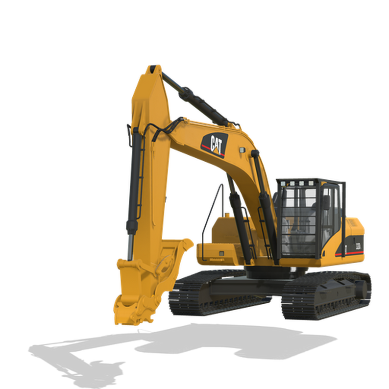FS22 Cat C/D Series Excavator Pack by GEM Group Modeling & Edits