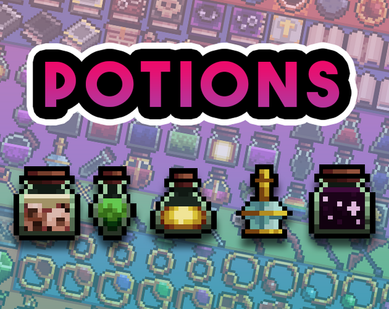 16x16 RPG Magical Items 200+ Pack by Xilurus