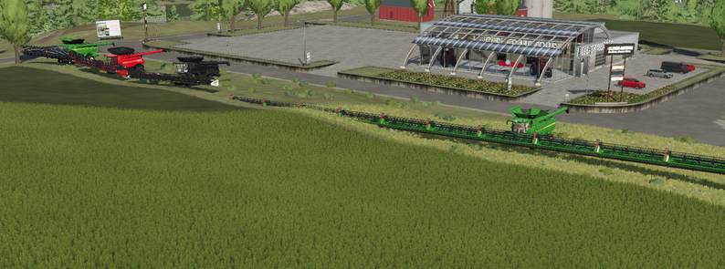 FS22 Combines Mowers Pack by JTerk Modding