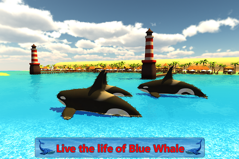 Blue Whale Attack Simulator 2017 by MadMaxGames