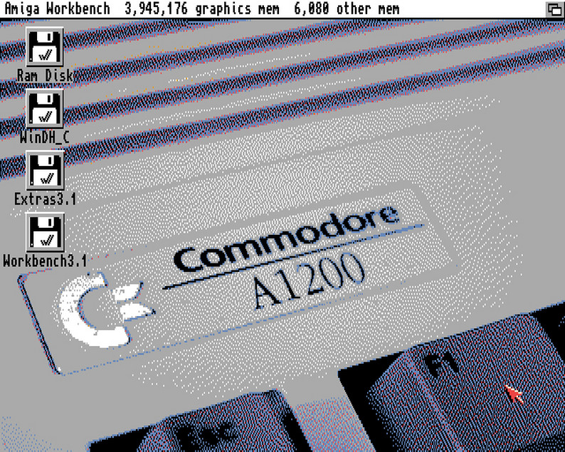 Amiga 1200 Workbench Screens by CaptainNow2