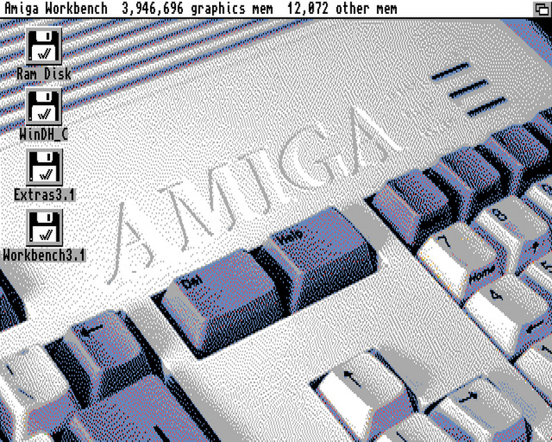 Amiga 1200 Workbench Screens by CaptainNow2