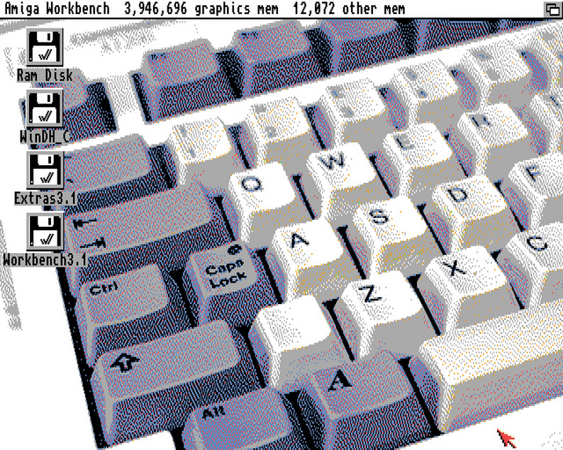 Amiga 1200 Workbench Screens by CaptainNow2