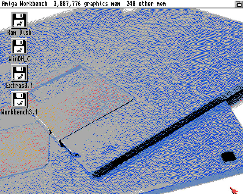 Amiga 1200 Workbench Screens by CaptainNow2