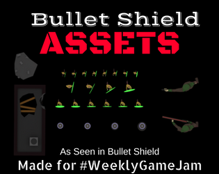 Bullet Shield - 2D Asset Pack by T Allen Studios