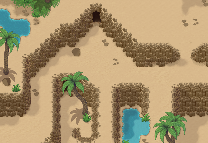 Winlu Fantasy Tileset - Desert by WinLu