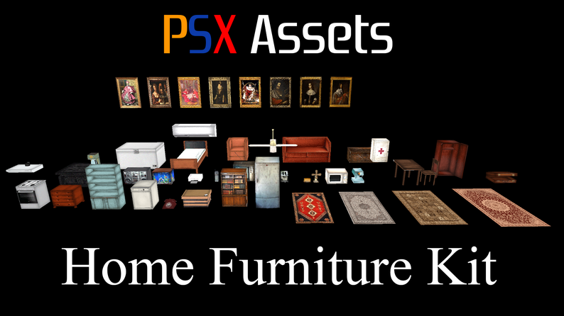 PSX Assets - Home Furniture Kit by sourpickle35